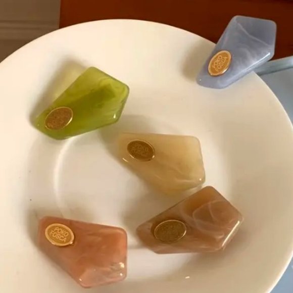 Hair | Polished Stone Hair Clips Set Of 4 | Poshmark